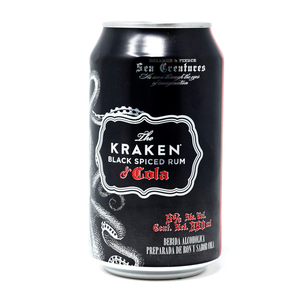 Ron Kraken Rtd Rum Cola 350Ml – La Escocesa