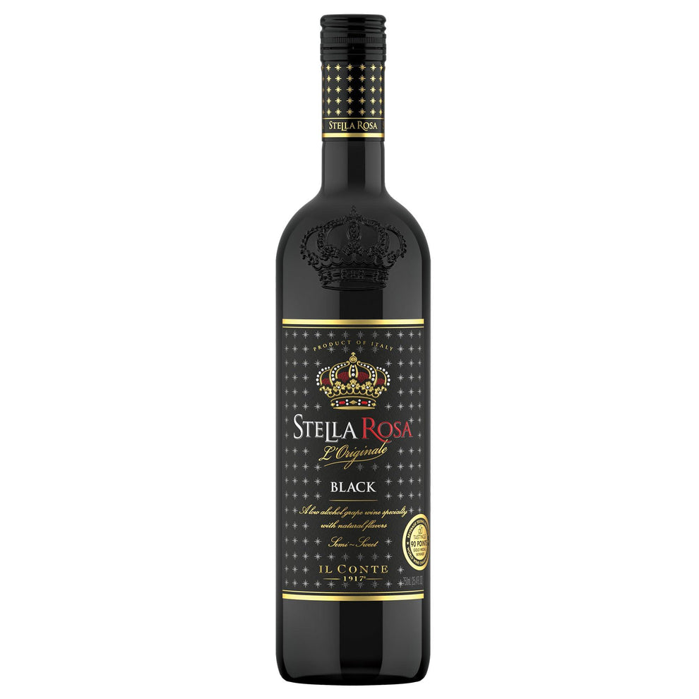Stella Rosa Black 750 ml – Vino Dulce Espumoso | La Escocesa
